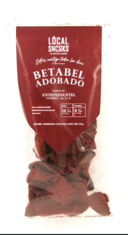 LOCAL SNACKS: Betabel Adobado – Half & Half Mx