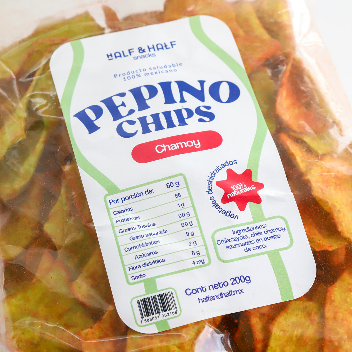 Pepino Chamoy Chips – Half & Half Mx