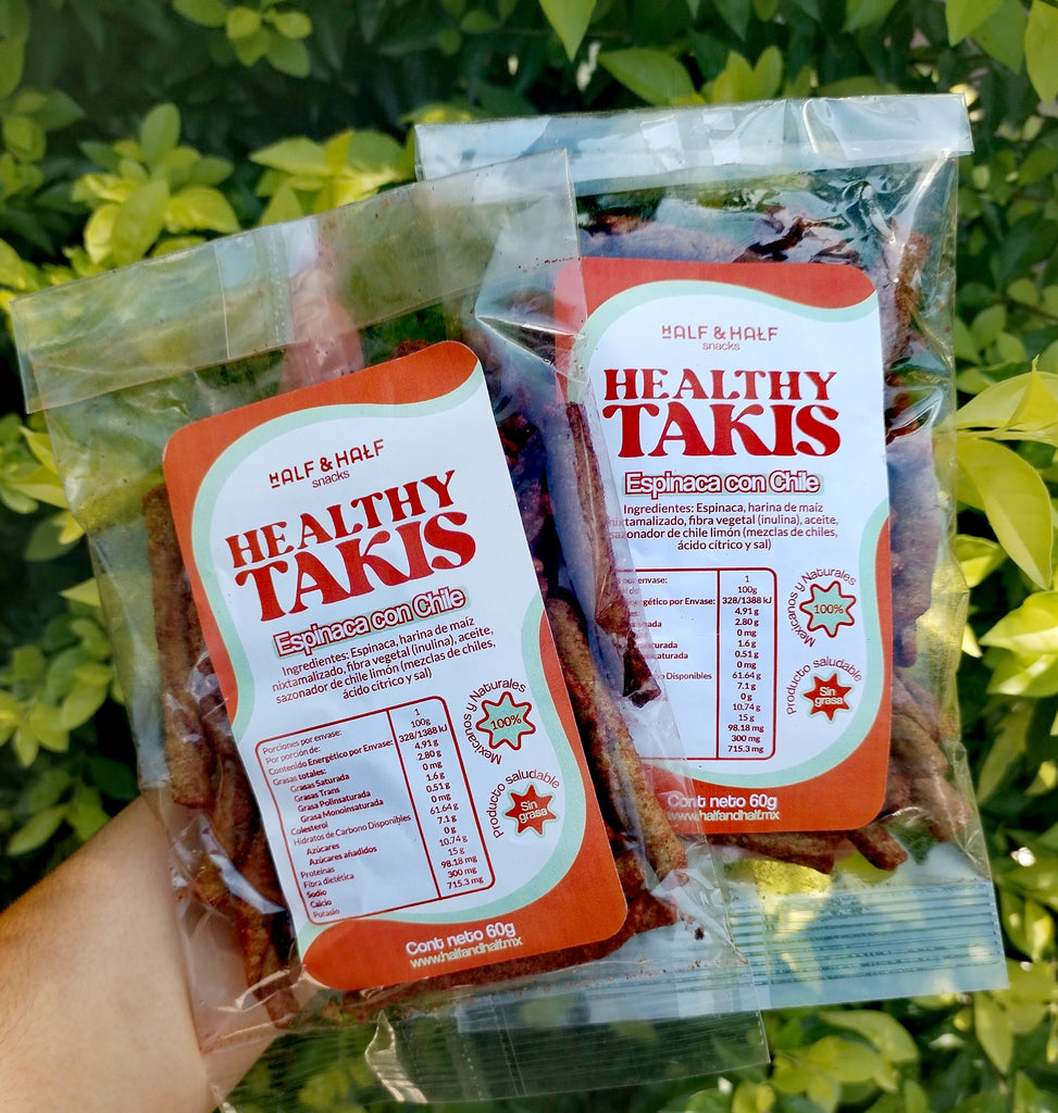 Takis healthy Espinaca con Chile – Half & Half Mx