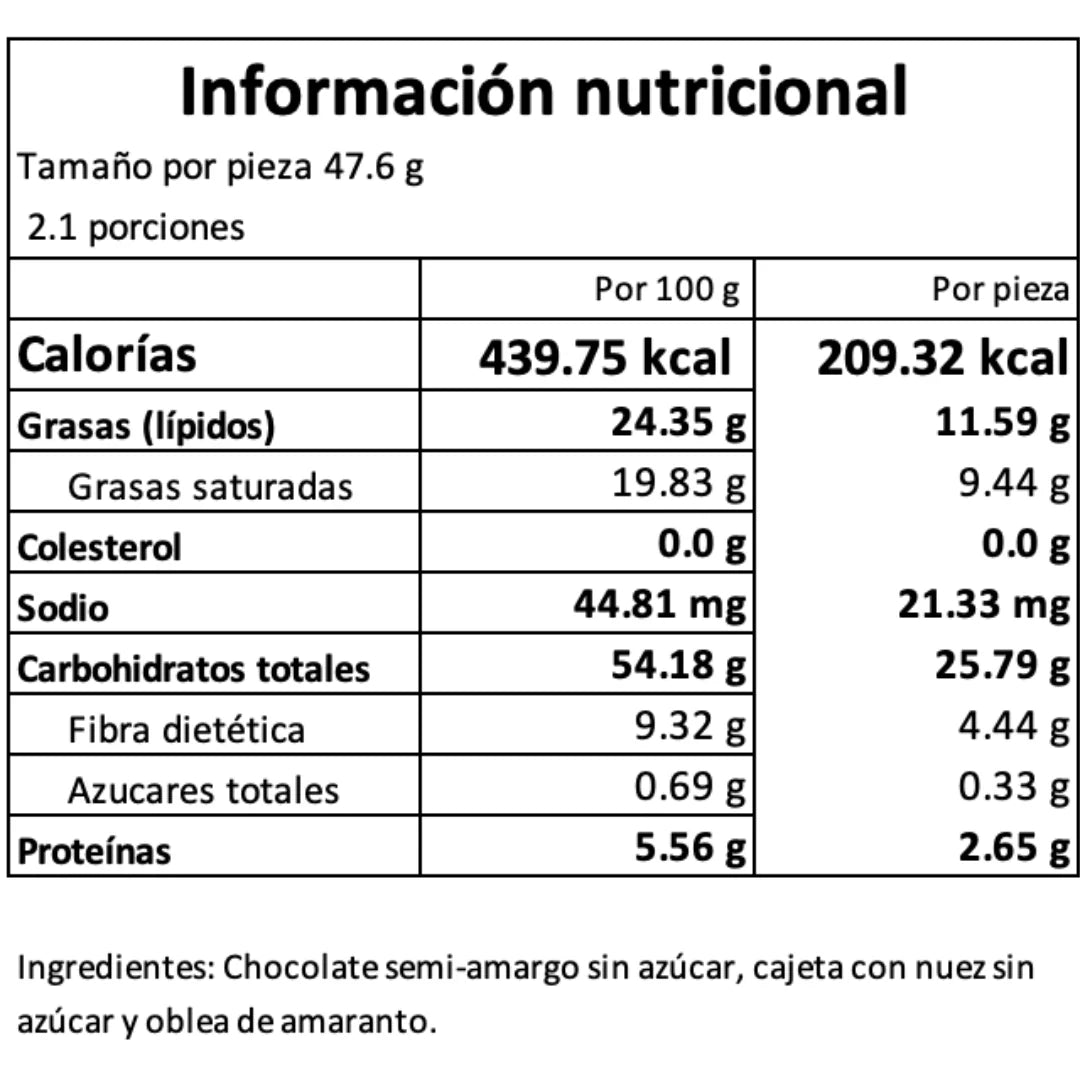 Obleas Healthy Confort food – Half & Half Mx