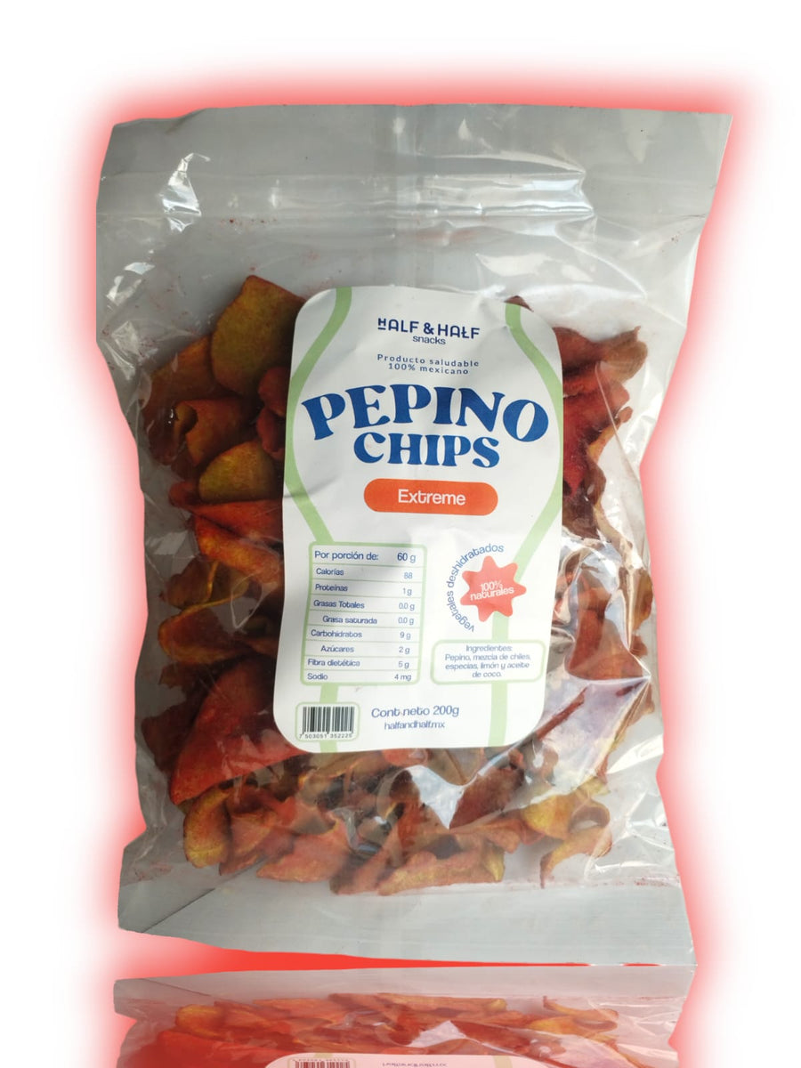 Pepino Extreme Chips – Half & Half Mx