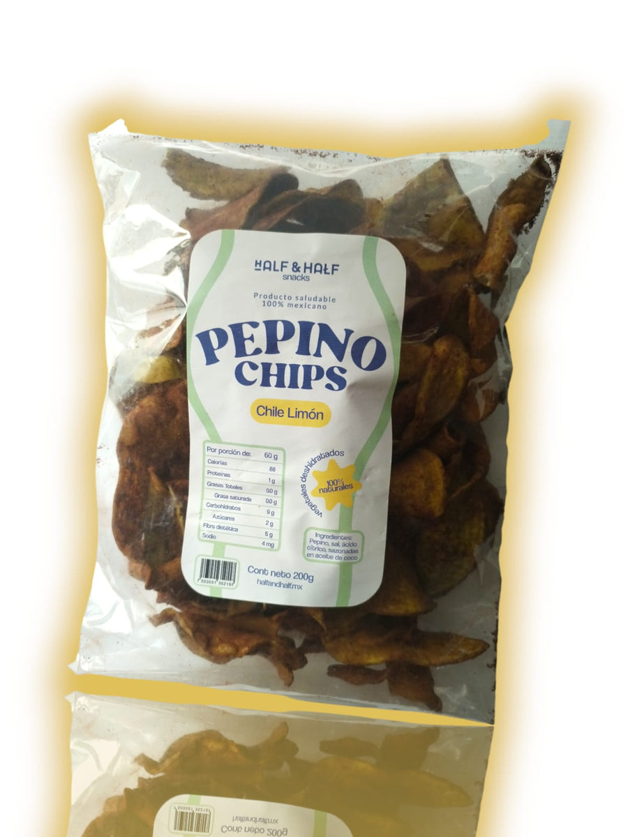 Pepino Chile limón Chips – Half & Half Mx